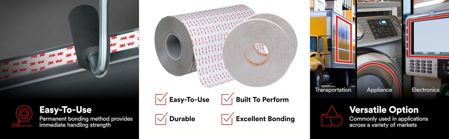 How to Get the Most from Your 3M™ VHB™ Tape | Thrust Industries